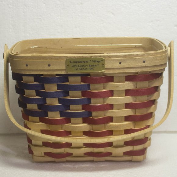 Longaberger | Accents | Vintage Longaberger Village 2th Century Basket ...